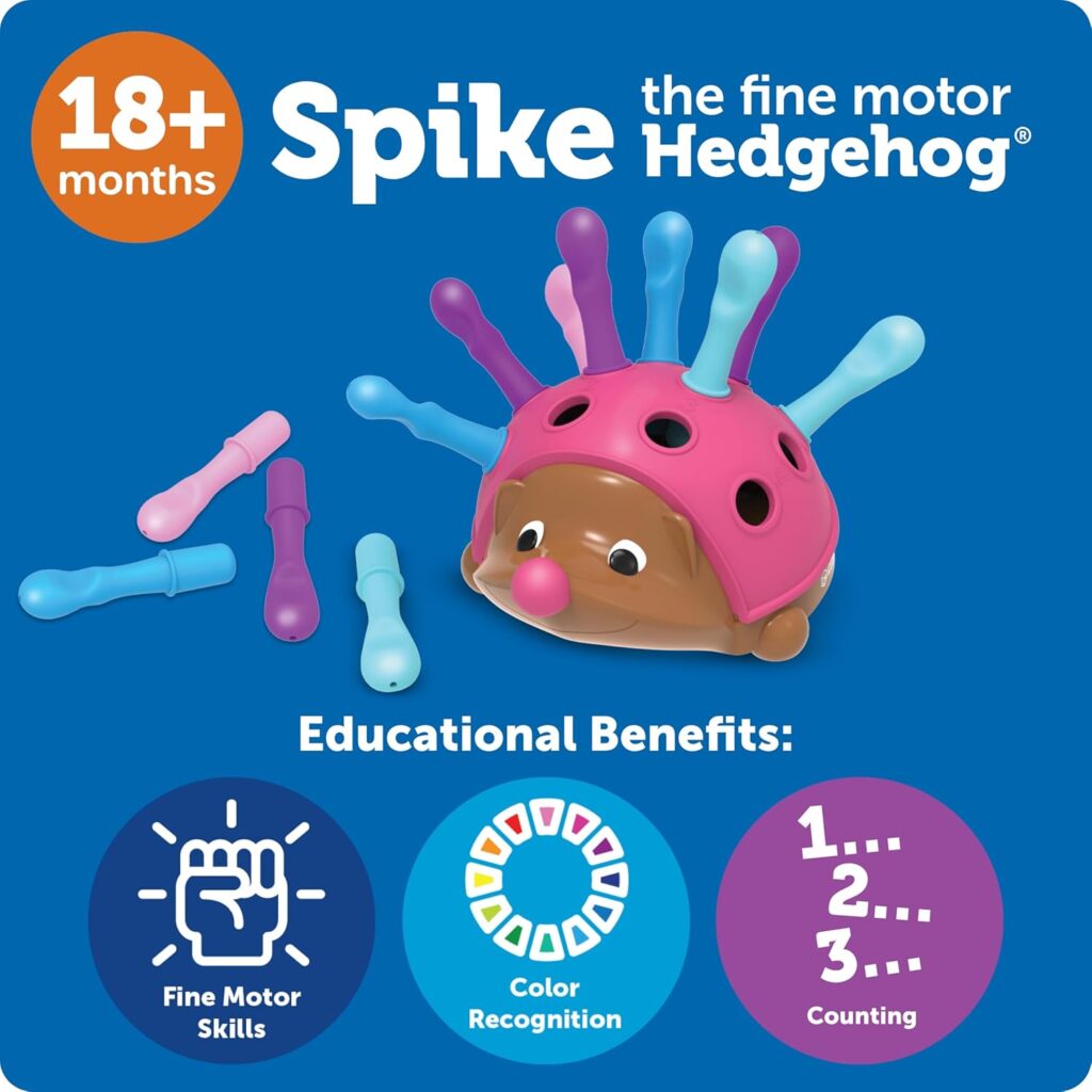 ERIZO MOTRICIDAD ROSADO – SPIKE HEDGEHOG PINK – Teaching Tools