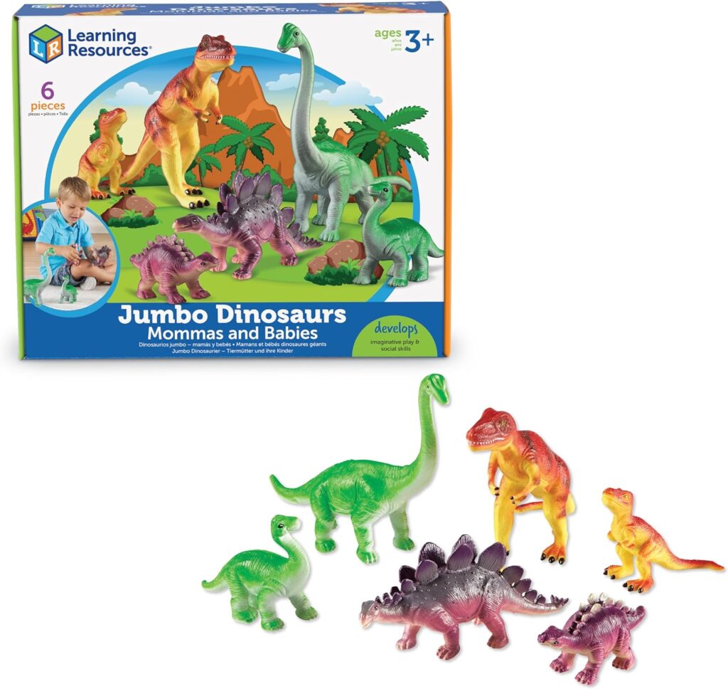 DINOSAURIOS: Set Gigante para Juegos Prehistóricos