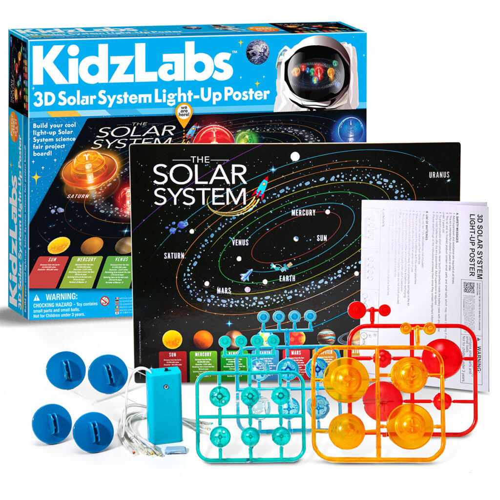 SISTEMA SOLAR ELECTRONICO - SOLAR SYSTEM LIGHT UP - Teaching Tools