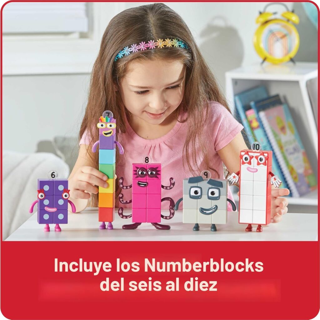 PERSONAJES 6 AL 10 - NUMBERBLOCKS 6-10 FIGURES - Teaching Tools